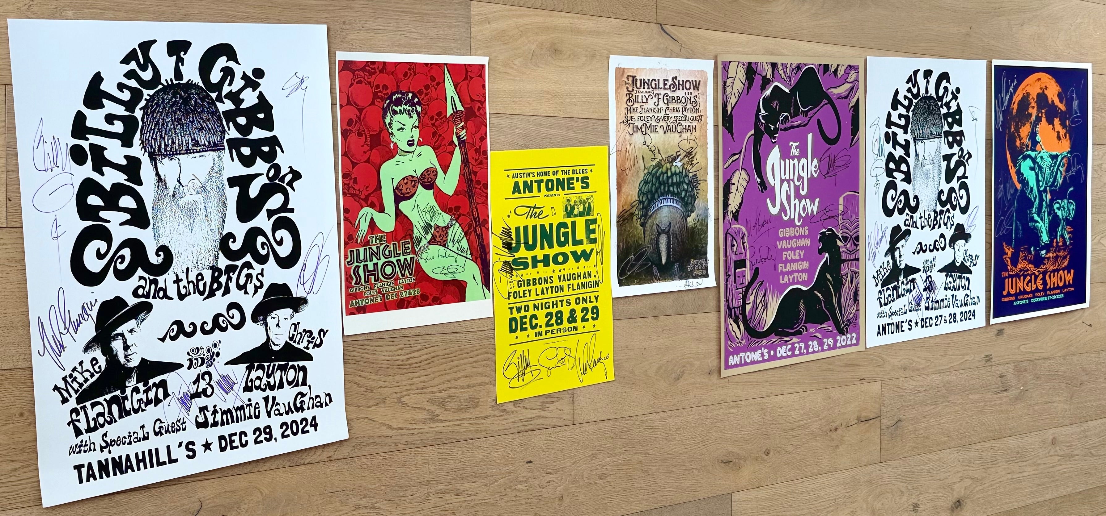 The Jungle Show - Signed Posters - Vault Release – Limited Edition Merch