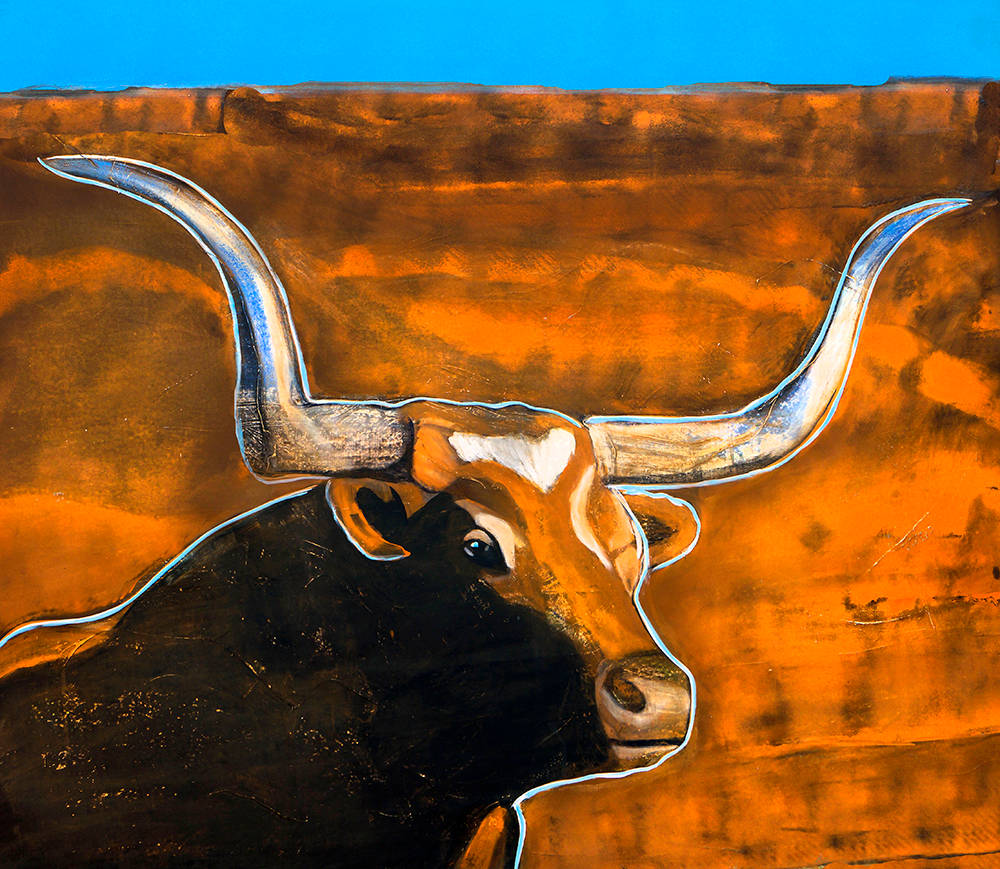 "Longhorn" by William K Stidham – Limited Edition Merch