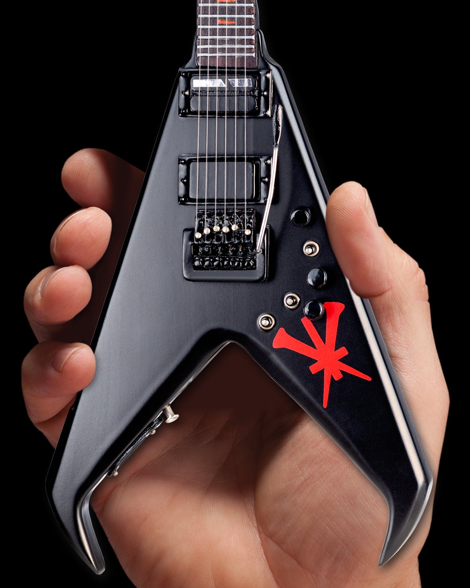 Kerry King Dean USA V Limited Edition Custom Mini Guitar - Officially ...